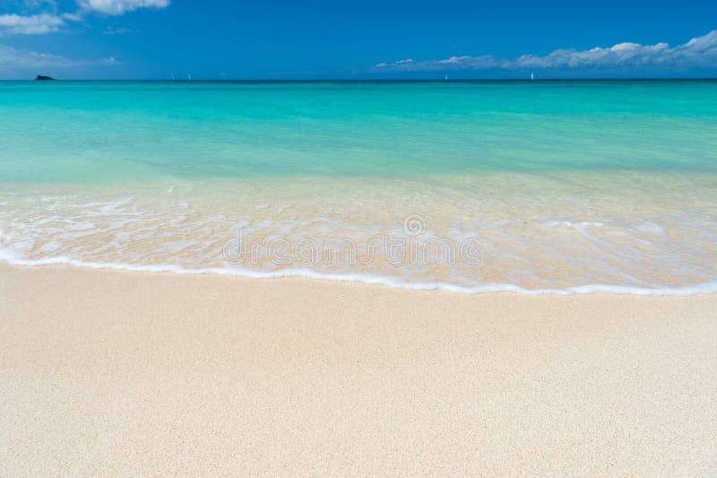 Image of Seascape at Summer Vacation. Seascape at Summer Vacation Stock ...