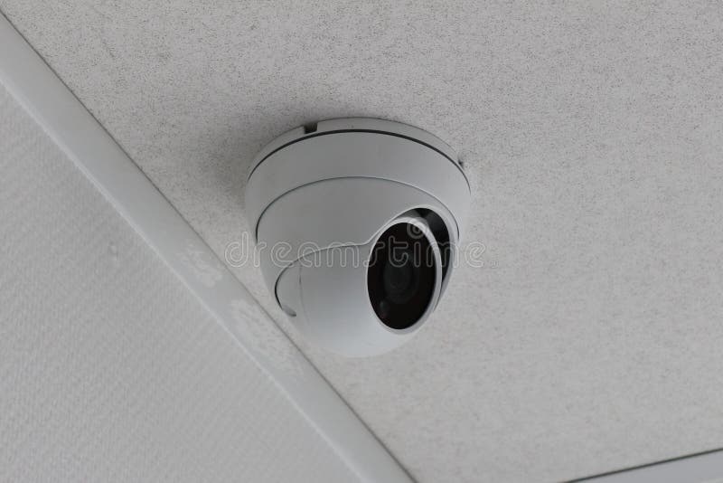 Image of Security Camera on Ceiling. Stock Photo - Image of ceiling ...