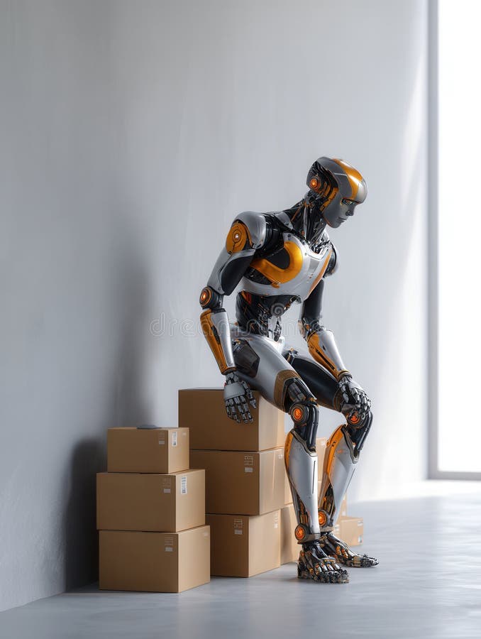 Exploring the Future of AI Technology with Innovative Robotics for Logistics Advancements Stock ...