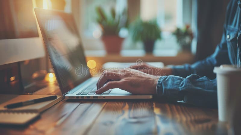 Collaborative Office Work: Two Professionals Using Computer Together ...