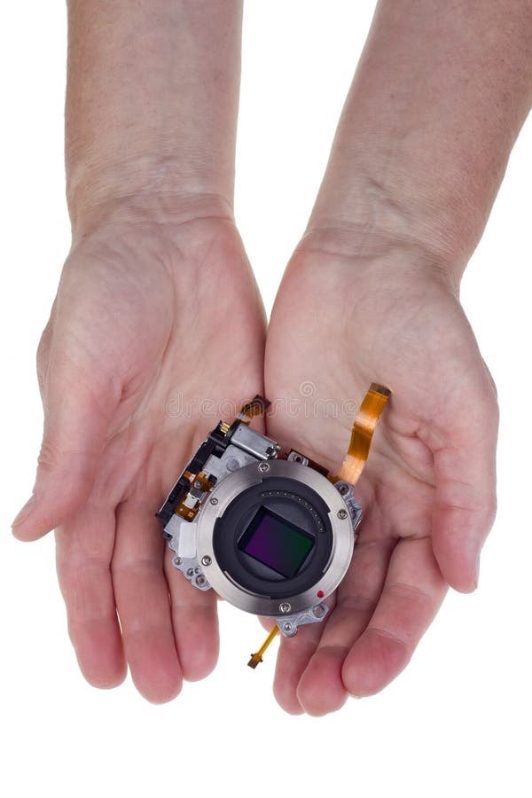 RGB CMOS Sensor from Camera Stock Image - Image of lighting, science ...