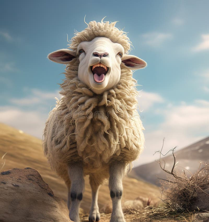 An Image of a Cow in a Good Mood Running. Farm Animals Stock ...