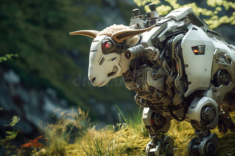 Robotic Sheep Stock Illustrations – 54 Robotic Sheep Stock ...