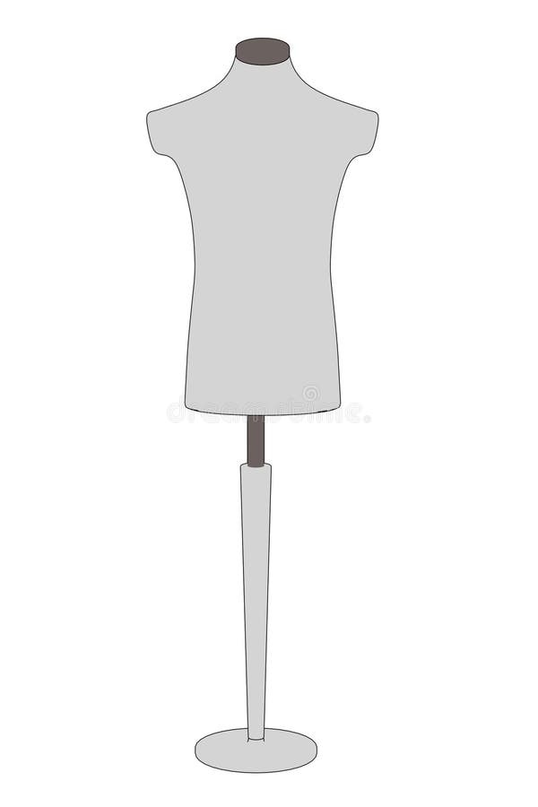 Image of shop dummy stock illustration. Illustration of toon - 39128410