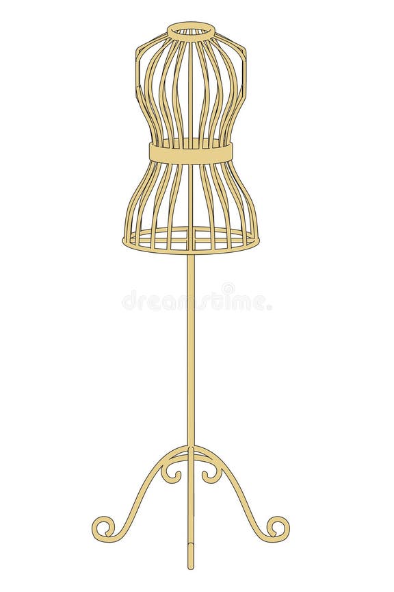 Image of shop dummy stock illustration. Illustration of mannequin ...