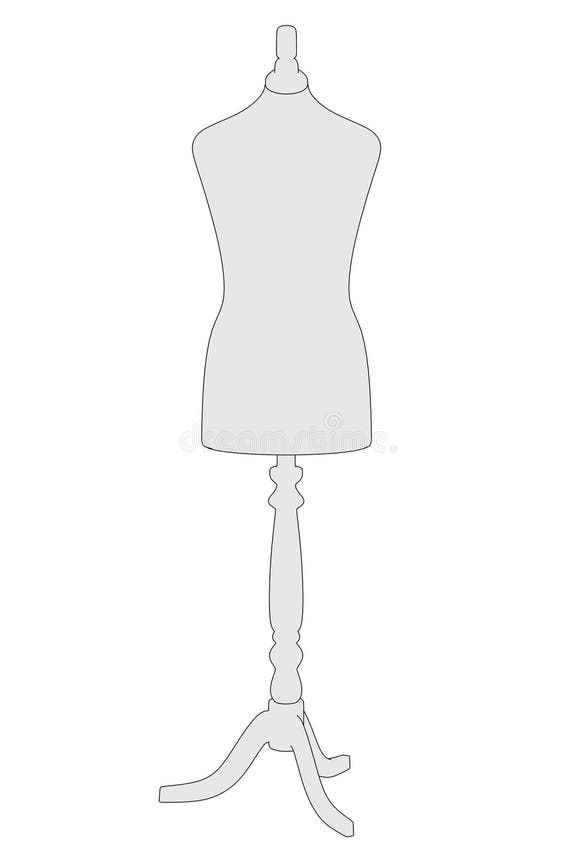 Image of shop dummy stock illustration. Illustration of cartoon - 39361769