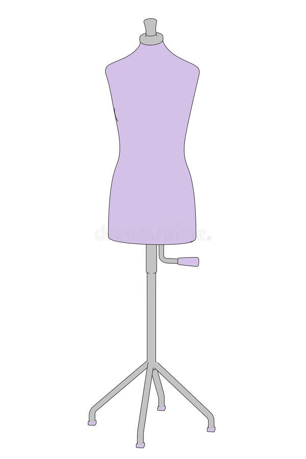 Image of shop dummy stock illustration. Illustration of figourine ...