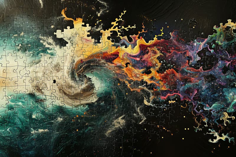 The Image Should Depict Spontaneous, Free-flowing Lines and Patterns ...