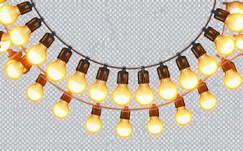 The Image Showcas. Hghees a String of Lights, Featuring Multiple Round ...