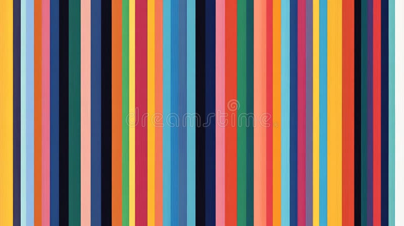 The Image Showcases an Abstract Background with a Colorful Striped ...