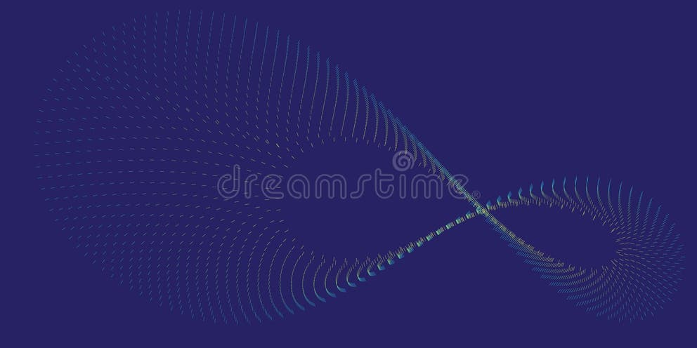 This Image Showcases an Abstract Design of Intertwined Lines or ...