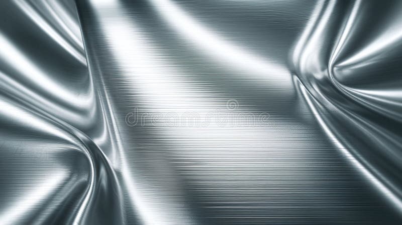 Abstract Metallic Wavy Texture with Shiny Silver Surfaces and Subtle ... Abstract Metallic Wavy Texture with Shiny Silver Surfaces and Subtle ...