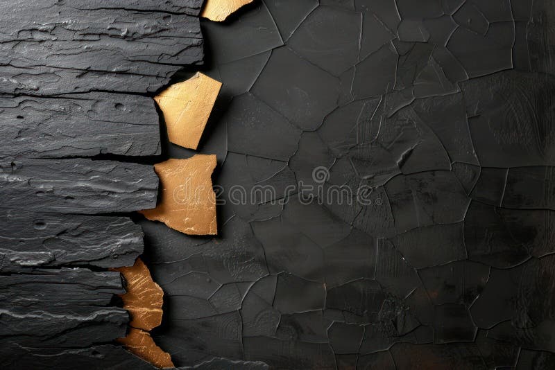 Abstract Cracks on Aged Grunge Concrete Wall Stock Illustration ...