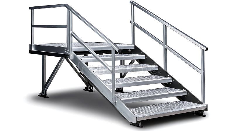 Adjustable Steel Scaffolding Structure Design Stock Illustration ...