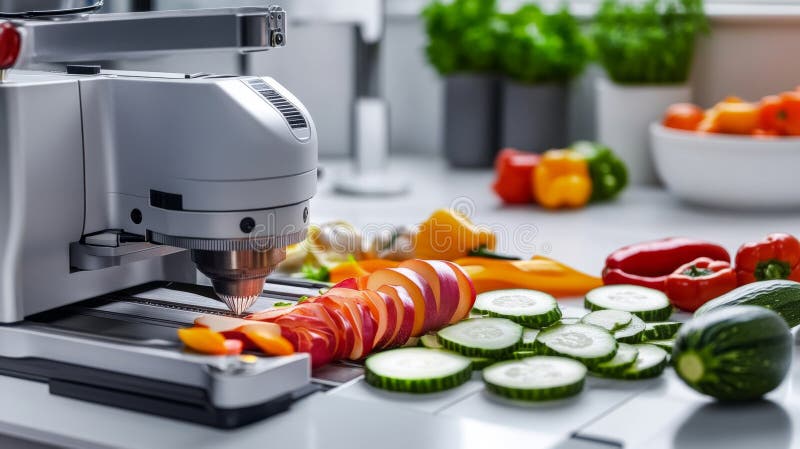 Automated Machine for Precision Vegetable Slicing in Kitchen ...