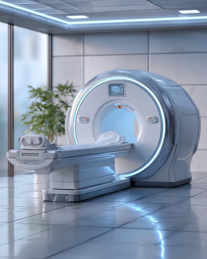 Revolutionizing Diagnostics with a High-Tech MRI Scanner in a Modern ...