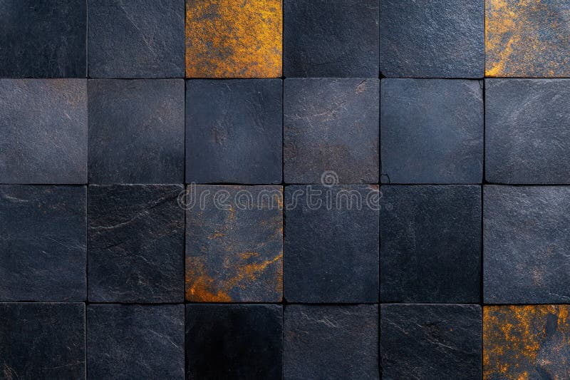 Anthracite Rustic Concrete Tile Texture for Terrace or Stone Wall ...