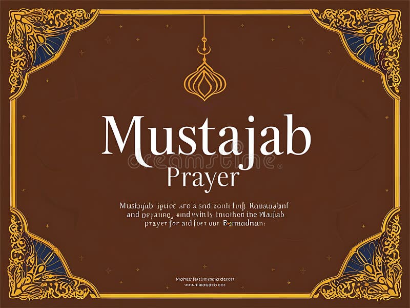 Mustajab Prayer Stock Illustrations – 1 Mustajab Prayer Stock ...