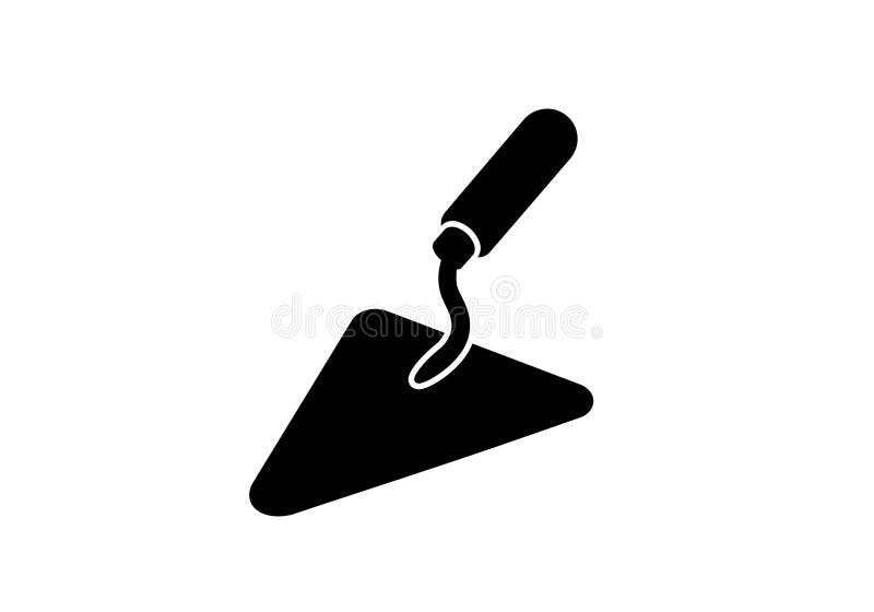 Trowel Silhouette Stock Illustrations – 5,990 Trowel Silhouette Stock ...