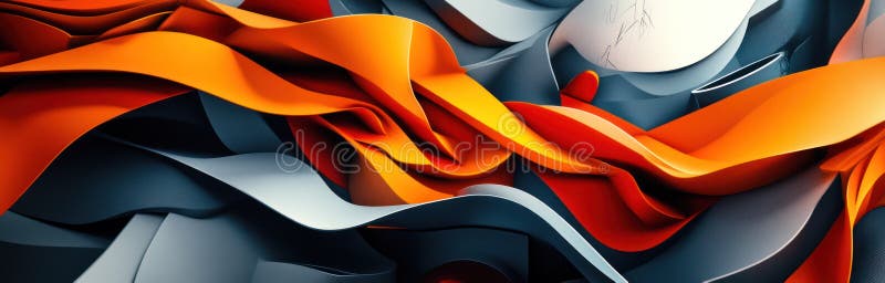 Creative Typography: Bold, Floating Letterforms with Vibrant Colors and ...