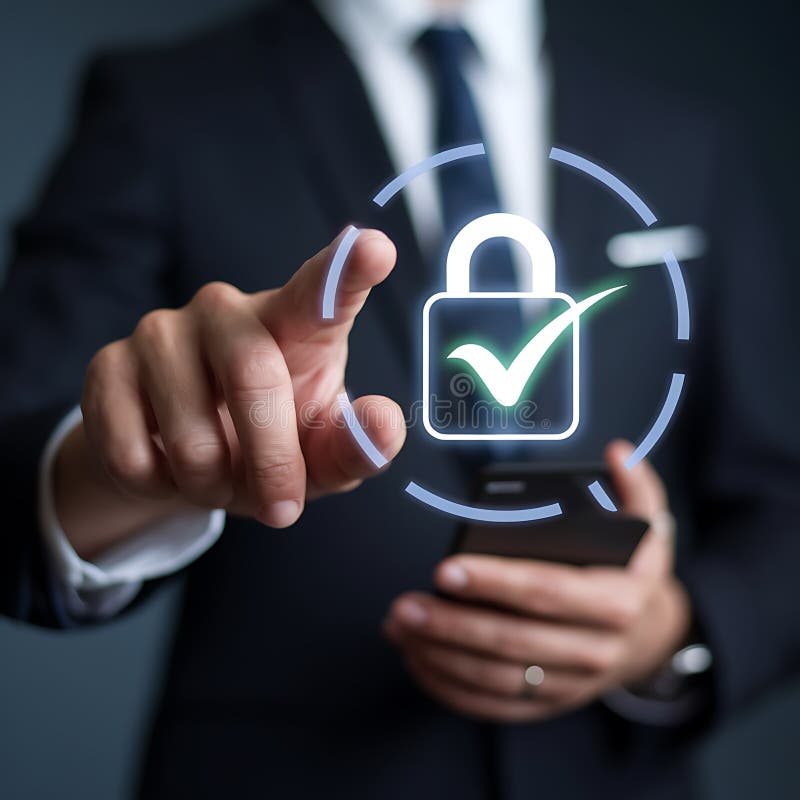 Secure Data Access and Privacy Protection Via Smartphone Stock ...