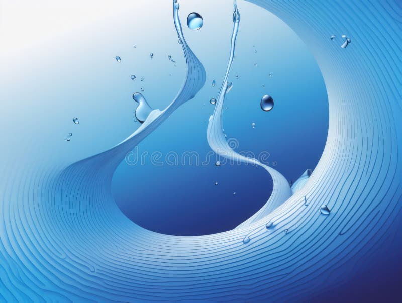 Shapes of the Water stock illustration. Illustration of design - 366253812