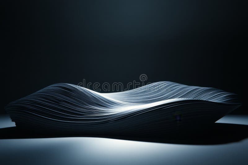 Dramatic Lighting on Cladding Board Stock Illustration - Illustration ...