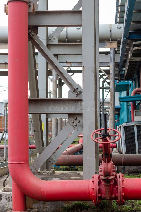 Pipeline, Metal Pipes in the Photo Close-up Stock Photo - Image of ...
