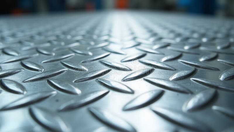 Industrial Metal Floor Texture - High-Quality Close-Up. Stock ...