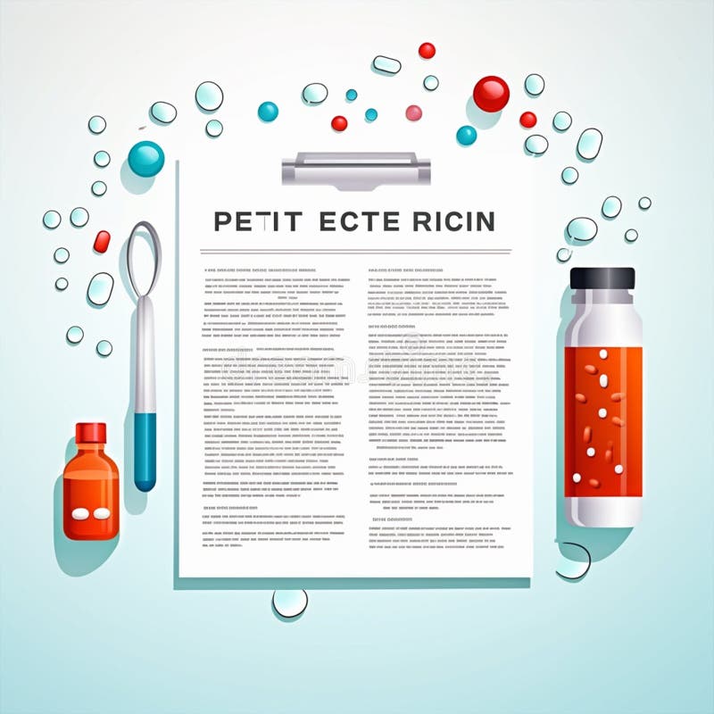 Pharmacist Reviewing a Detailed Medicine Recipe. Stock Illustration ... Pharmacist Reviewing a Detailed Medicine Recipe. Stock Illustration ...
