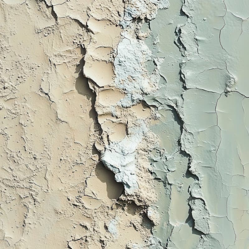 Close-up Texture Comparison: Worn Vs. Restored Surfaces Stock ...