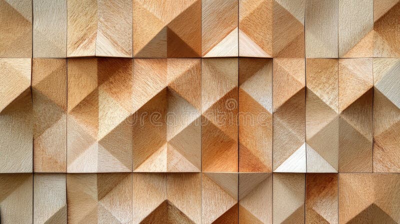 This Image Showcases a Closeup of a Wooden Wall Paneling Featuring a ...