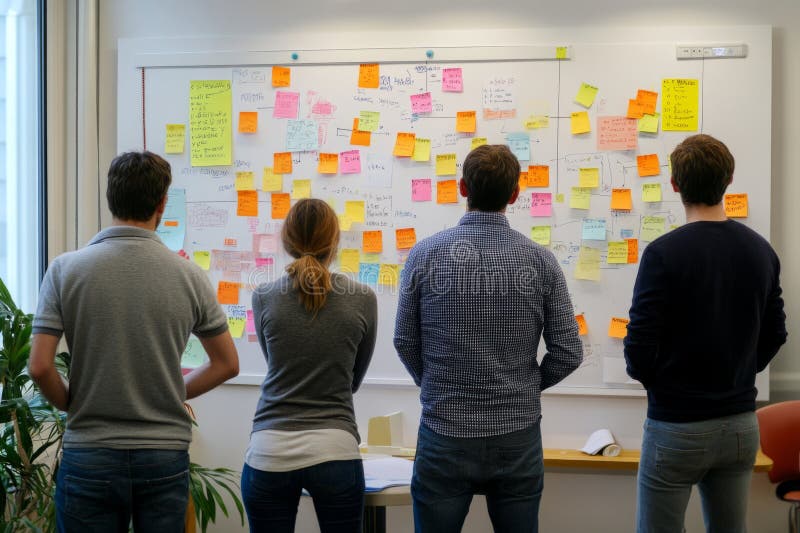 Business Team Brainstorming Session Collaborative Ideas Office Teamwork ...