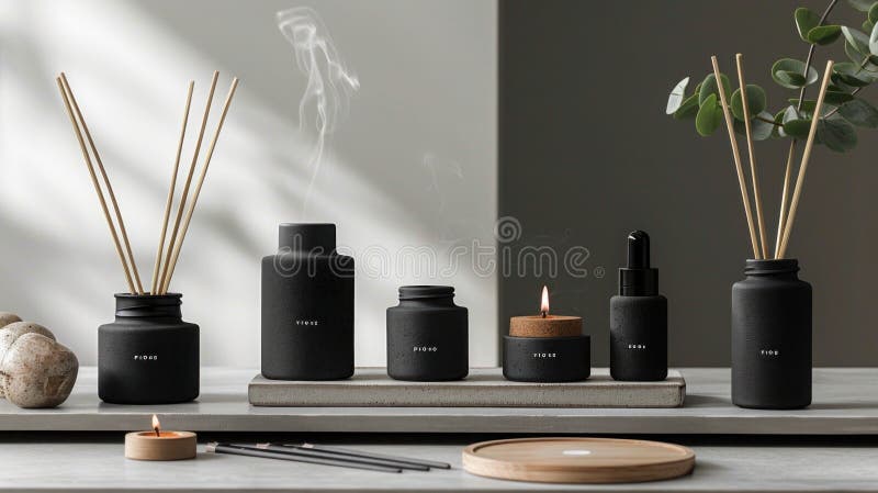 Aesthetic Collection of Incense Sticks and Diffusers for Branding ...