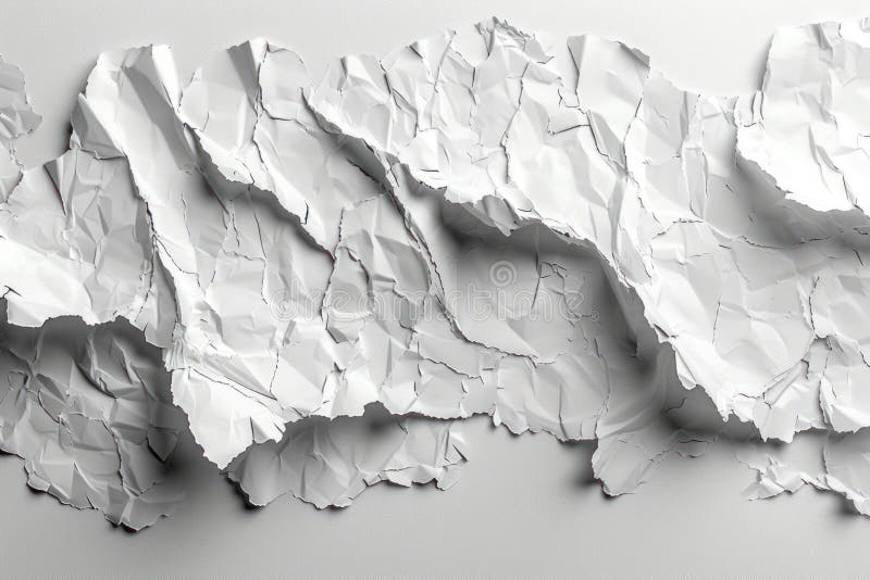 Crushed Paper Texture Overlay for Design Projects Stock Illustration ...