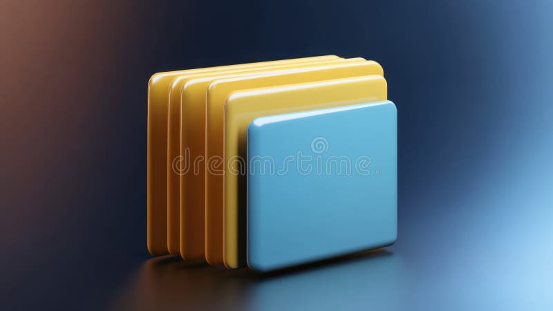 Abstract 3D Blocks stock image. Image of background - 379465861
