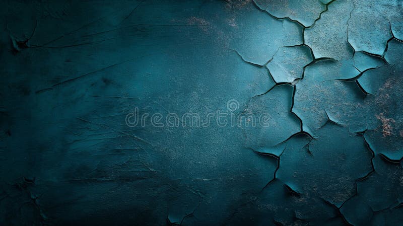 "Distressed Turquoise Texture: Cracked and Peeling Layers of Time ...