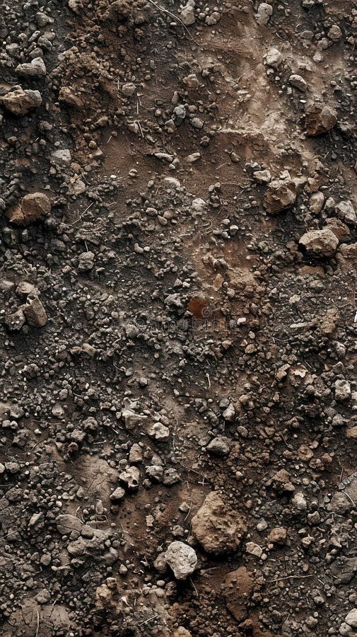 Subtle Subsoil Composition. Light and Infertile Soil Texture Concept ...