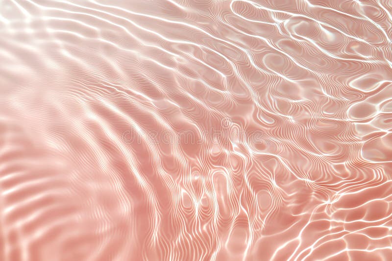This Image Showcases the Delicate Patterns of Water Ripples on a Soft ...