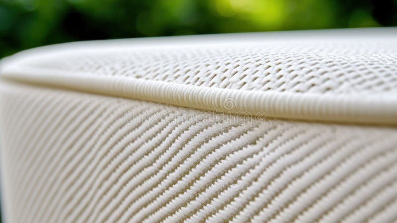 Close-up of a Textured Mattress Surface with Intricate Patterns, AI ...