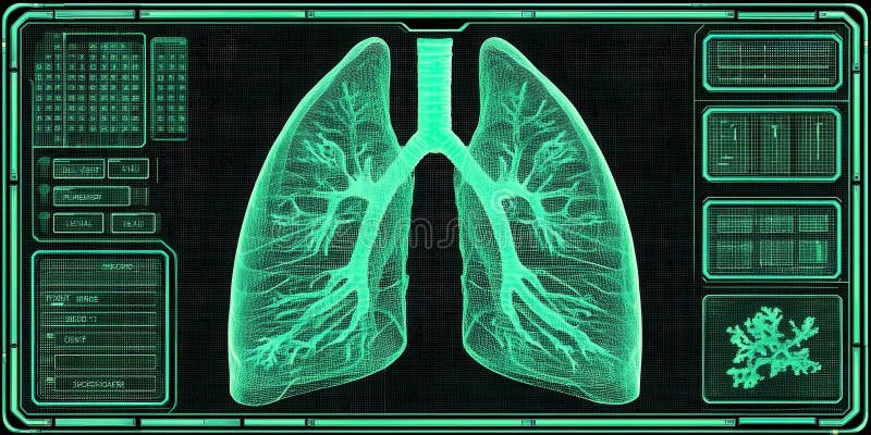 Digital Lung Visualization with Respiratory System Data in a Futuristic ...