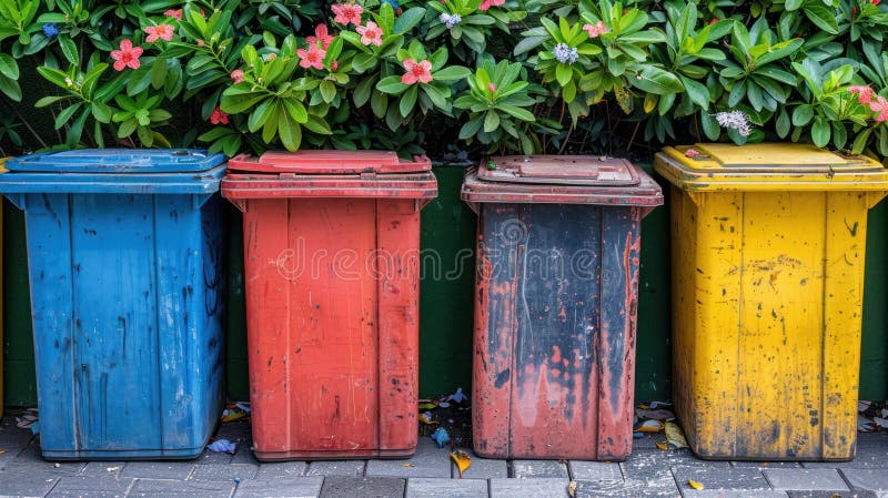 Eco-Friendly Bin Container for Disposal of Garbage Waste To Save the ...