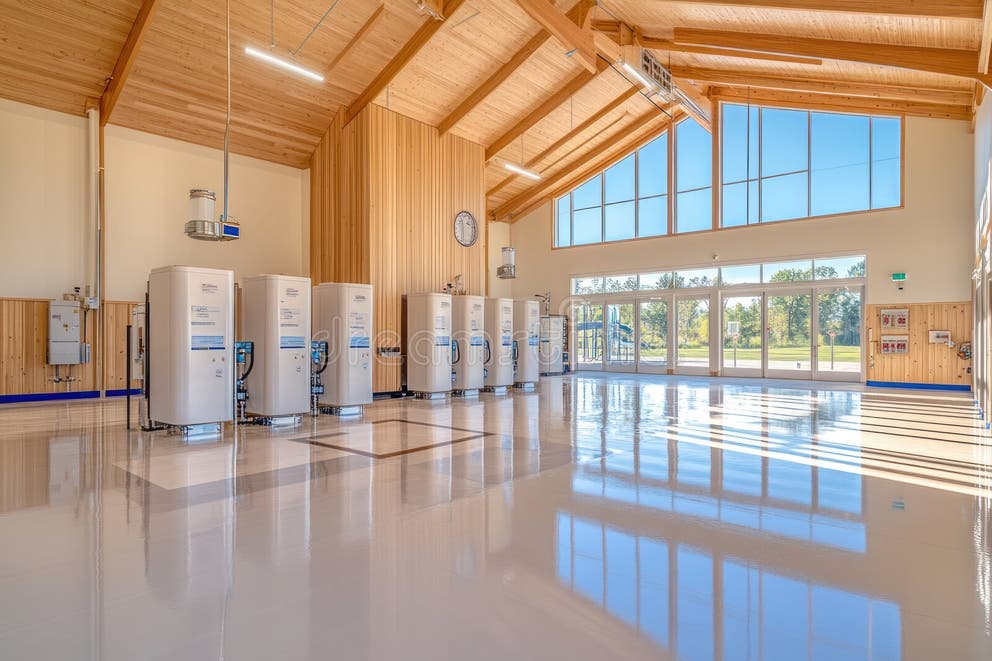 Efficient Geothermal HVAC System Installed for Sustainable Climate ...