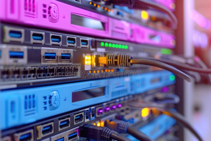 Complete it Infrastructure Setup with Servers, Switches, Routers, and ...