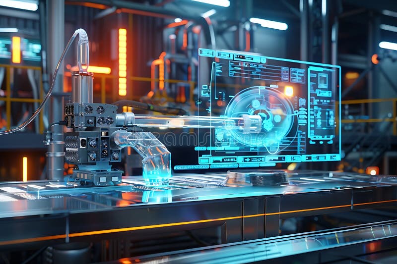 Innovative Technology Hub with Advanced Digital Solutions Stock ...