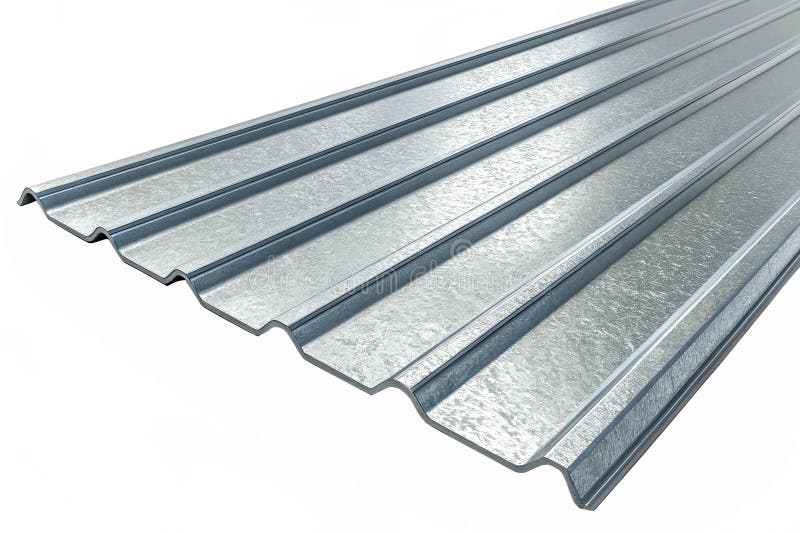 Galvanized Steel Roofing Sheet with Corrugated Texture for Industrial ...