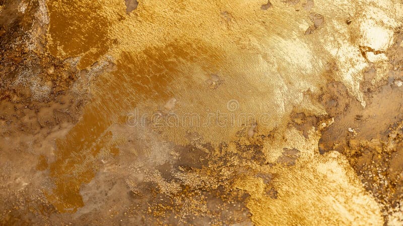 Golden Textured Surface Metallic Sheen Intricate Patterns Stock Photos ...