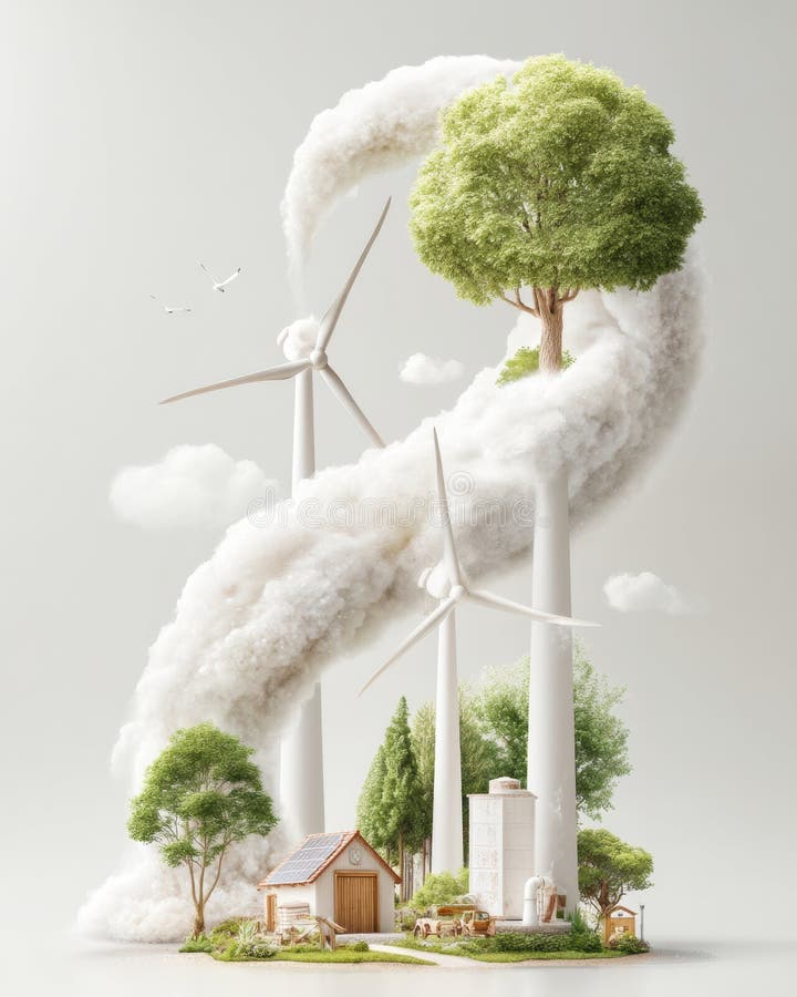 Exploring the Intersection of Renewable Energy Wind Turbines Trees and ...
