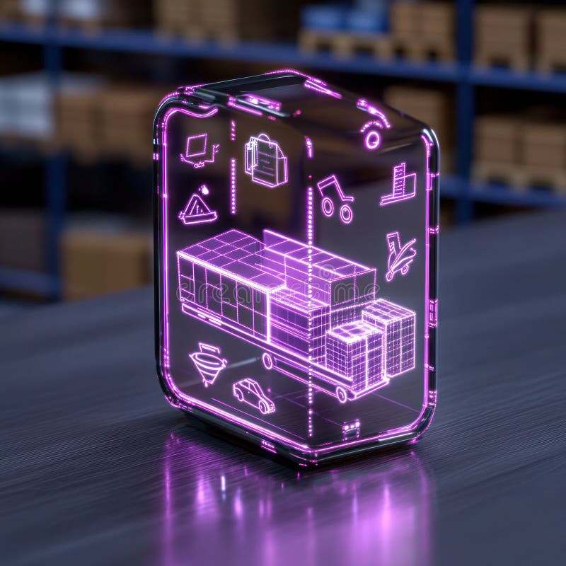 Digitalized Tech Retail Warehouse Stock Illustrations – 2 Digitalized ...