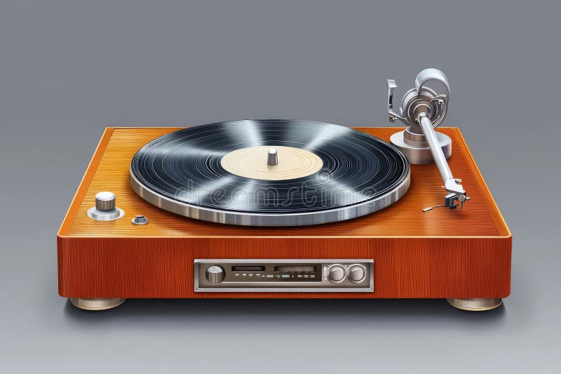 Hyper Realistic Vinyl Record Player Stock Illustrations – 10 Hyper ...